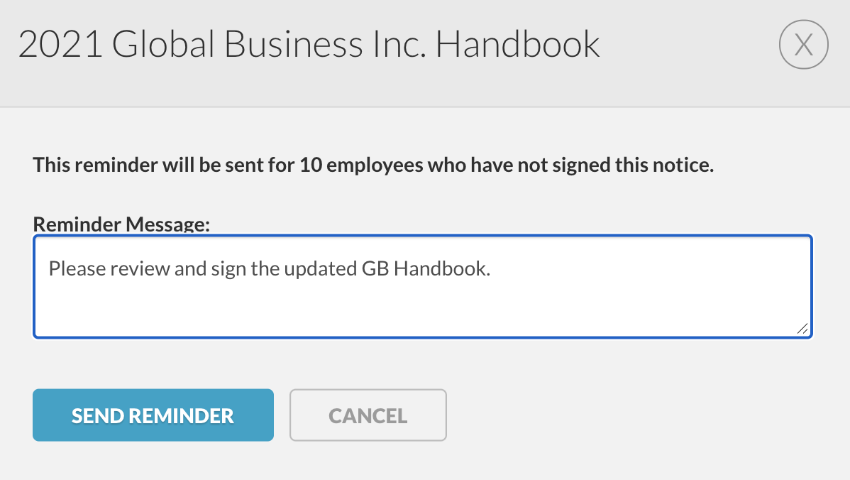 How to Send Reminders - Knowledge Base | BerniePortal